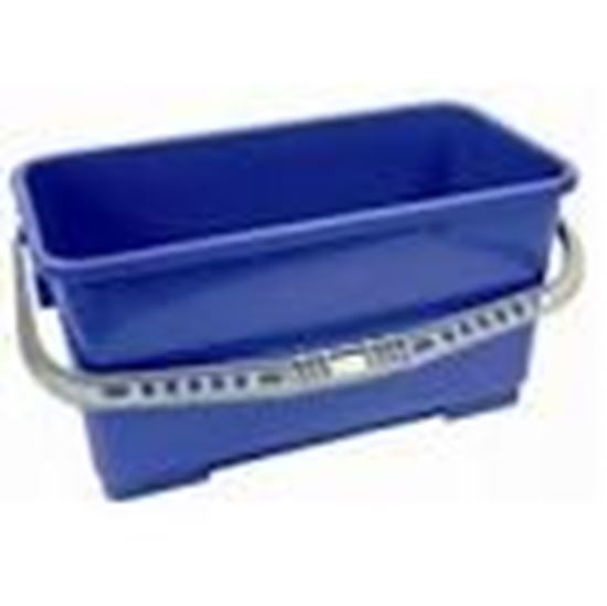 Emmer Blauw 25 liter - Ropac disposables